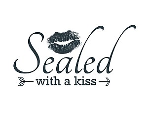 Sealed With A Kiss Day Word Art – Squijoo.com