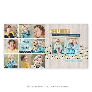 Everyday Family Album Book (12×12) – Squijoo.com
