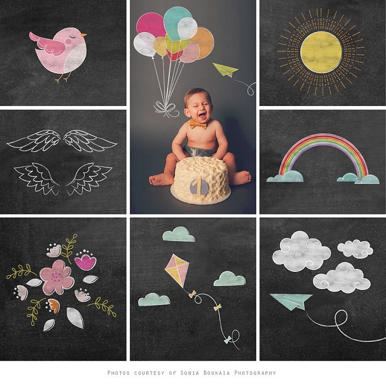 Newborn Chalkboard Template – Squijoo.com