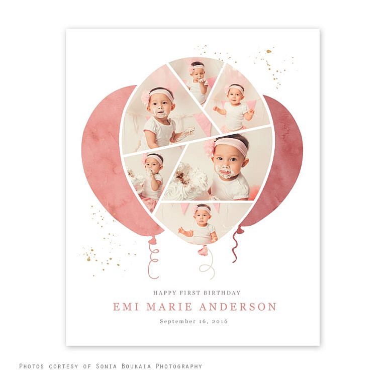 Balloon Shape Collage Wall Art – Squijoo.com