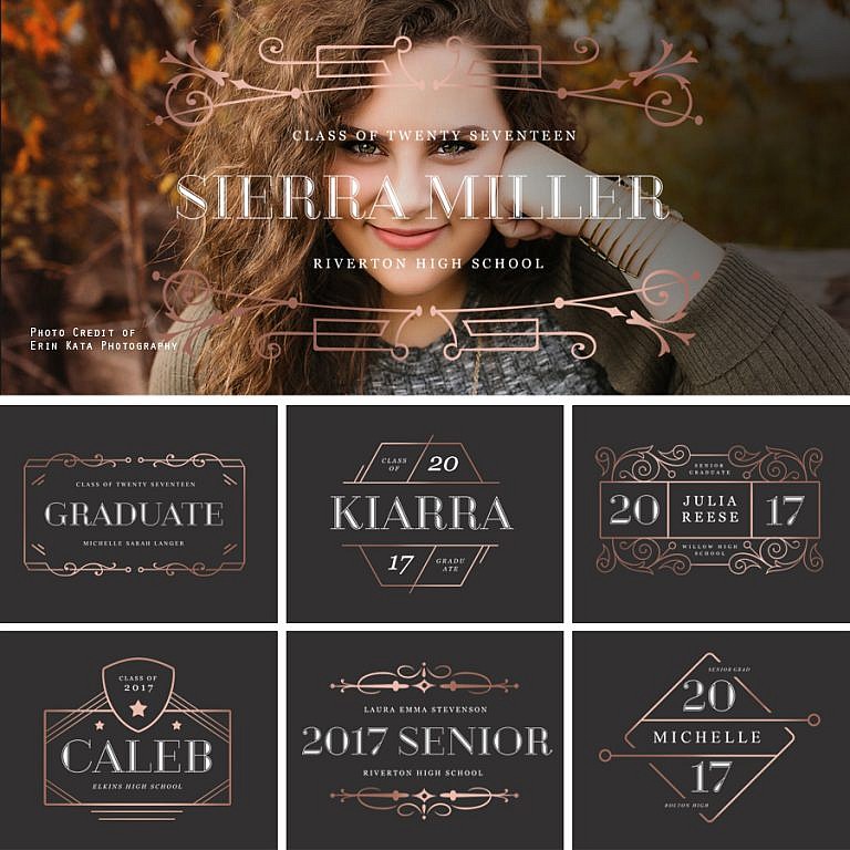 Senior Grad Stamp Overlays Vol. 4 – Squijoo.com