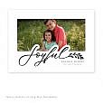 Joyful Overlay Holiday Card