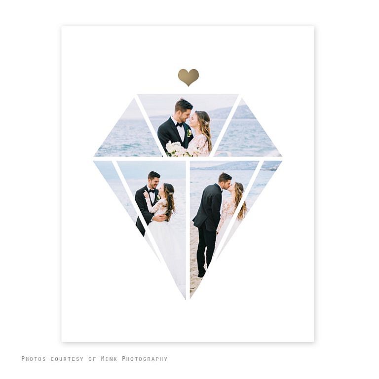 Wedding Diamond Shape Collage – Squijoo.com