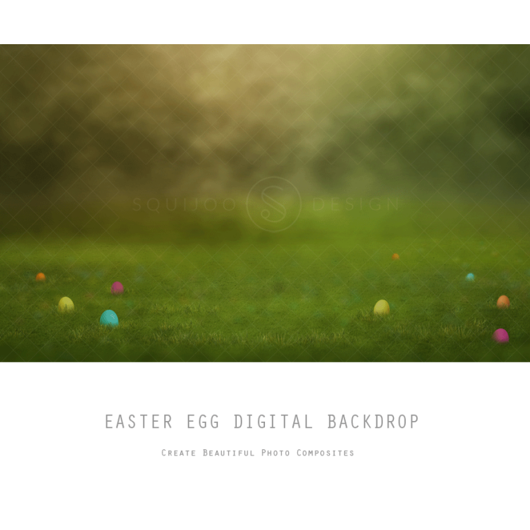Easter Egg Digital Backdrop – Squijoo.com