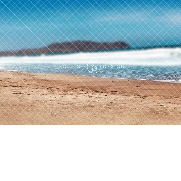 Pacific Beach Digital Backdrop – Wave Lush – Squijoo.com