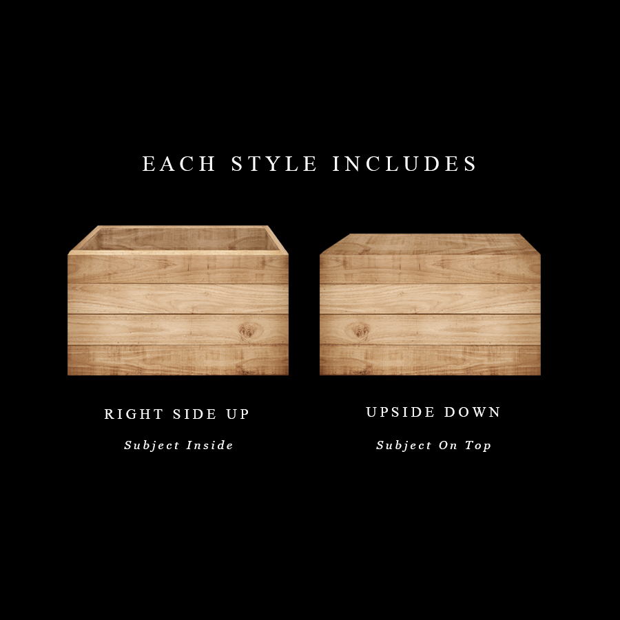 Wood Crate Box Overlays – Squijoo.com