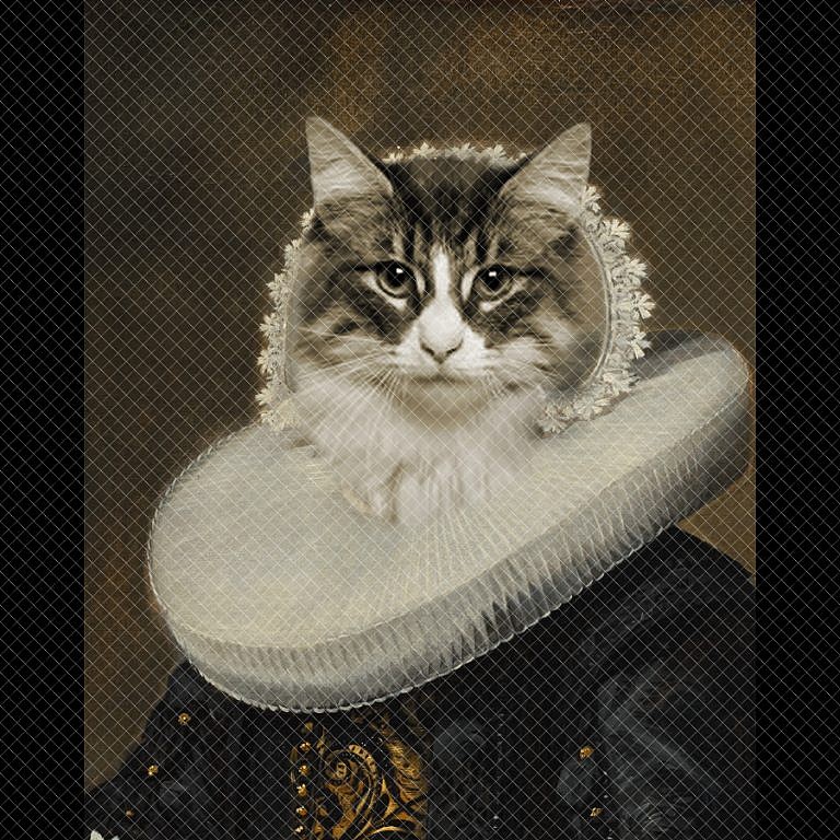 Renaissance Portrait Digital Backdrop – Century – Squijoo.com