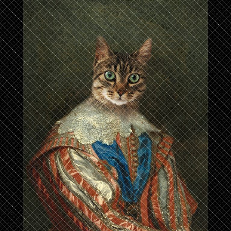 Renaissance Portrait Digital Backdrop – Sabath – Squijoo.com