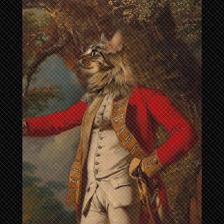 Renaissance Portrait Digital Backdrop – Emperor – Squijoo.com