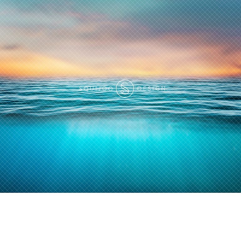 Water Surface Digital Backdrop – Deep End – Squijoo.com