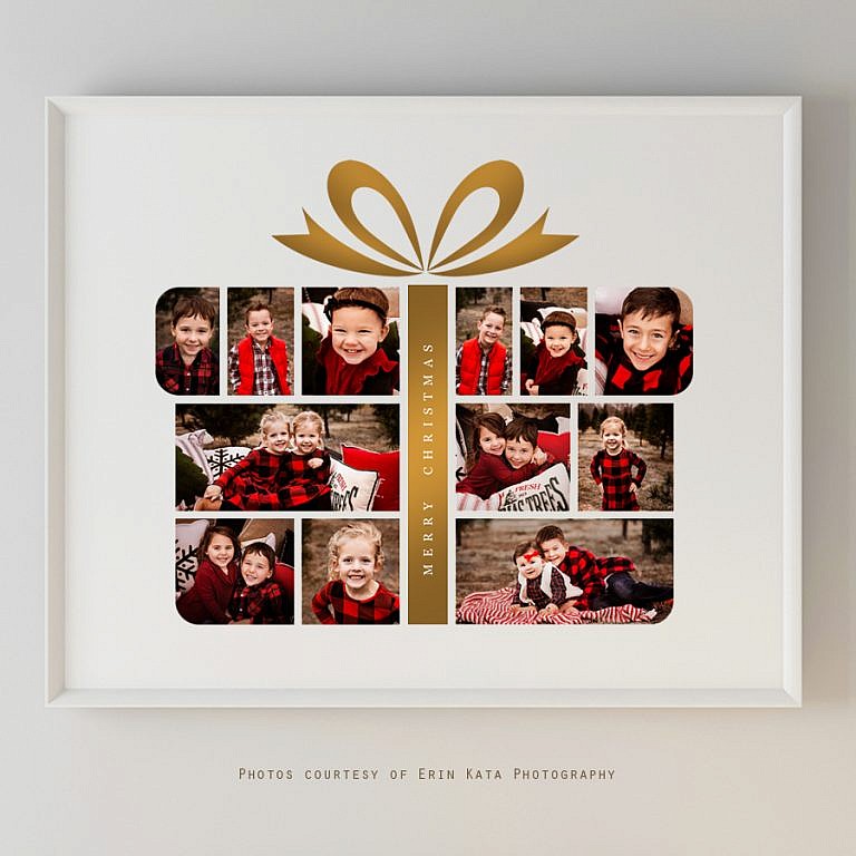Christmas Gift Box Photo Collage (16 x 20) – Squijoo.com