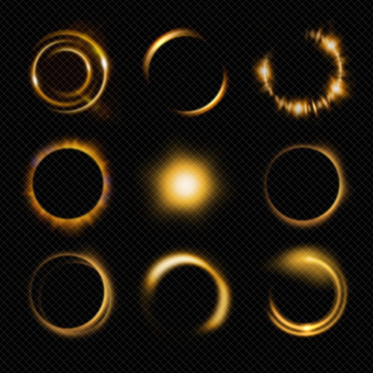 Sun Flare Ring Lighting Overlays – Squijoo.com