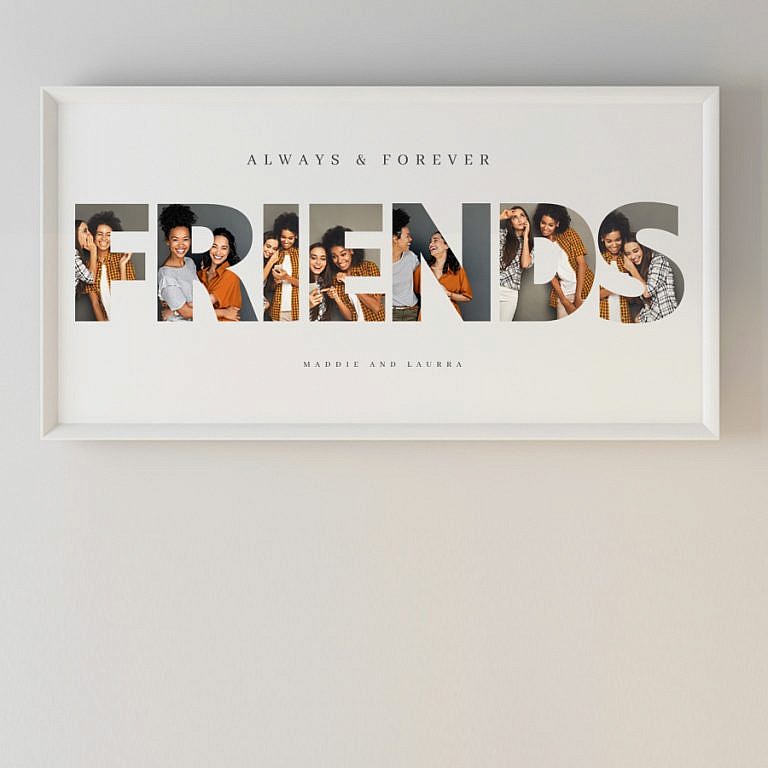 FRIENDS Word Collage Template – Squijoo.com