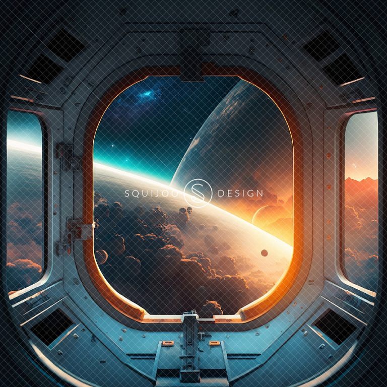 Outer Space Digital Backdrop – Shuttle Window – Squijoo.com Outer Space Digital Backdrop – Shuttle Window – Squijoo.com