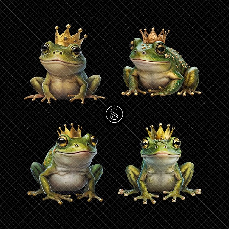 Fairytale Frog Digital Overlays – Squijoo.com
