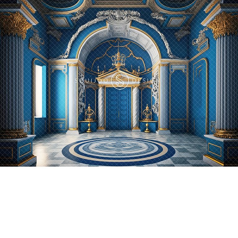 Fairytale Castle Digital Backdrop – Ballroom – Squijoo.com