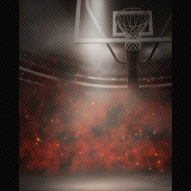 Basketball Sports Digital Backdrop – Hoop Sparks – Squijoo.com