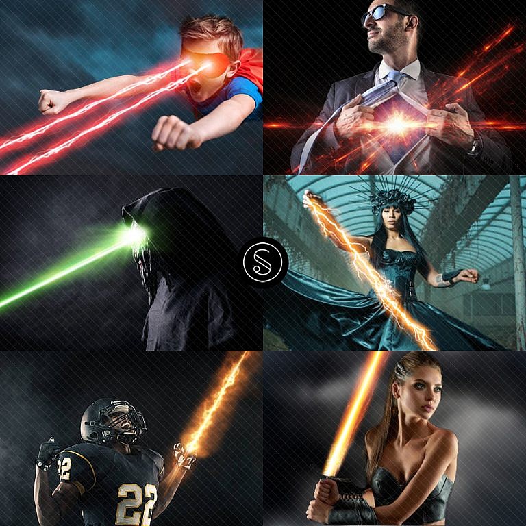 Laser Light Beam Digital Overlays – Squijoo.com