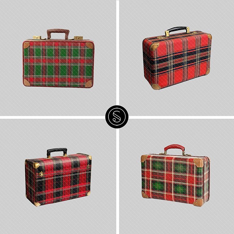 Christmas Suitcase Digital Overlays – Squijoo.com